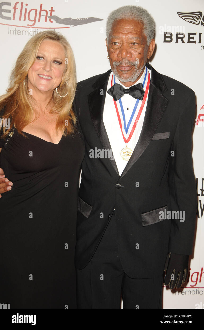 Jan. 20, 2012 - Los Angeles, California, U.S. - Morgan Freeman ...