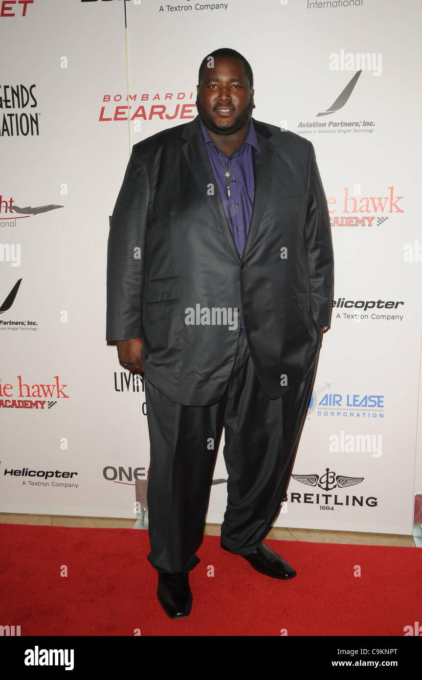 Jan. 20, 2012 - Los Angeles, California, U.S. - Quinton Aaron Attending ...