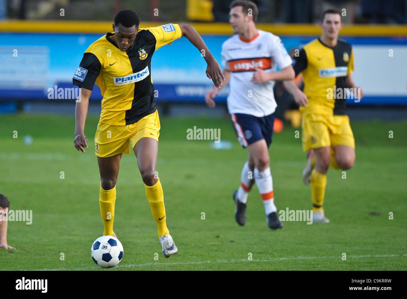 Southport v Luton. Blue Square Premier League at Haig Avenue Southport ...