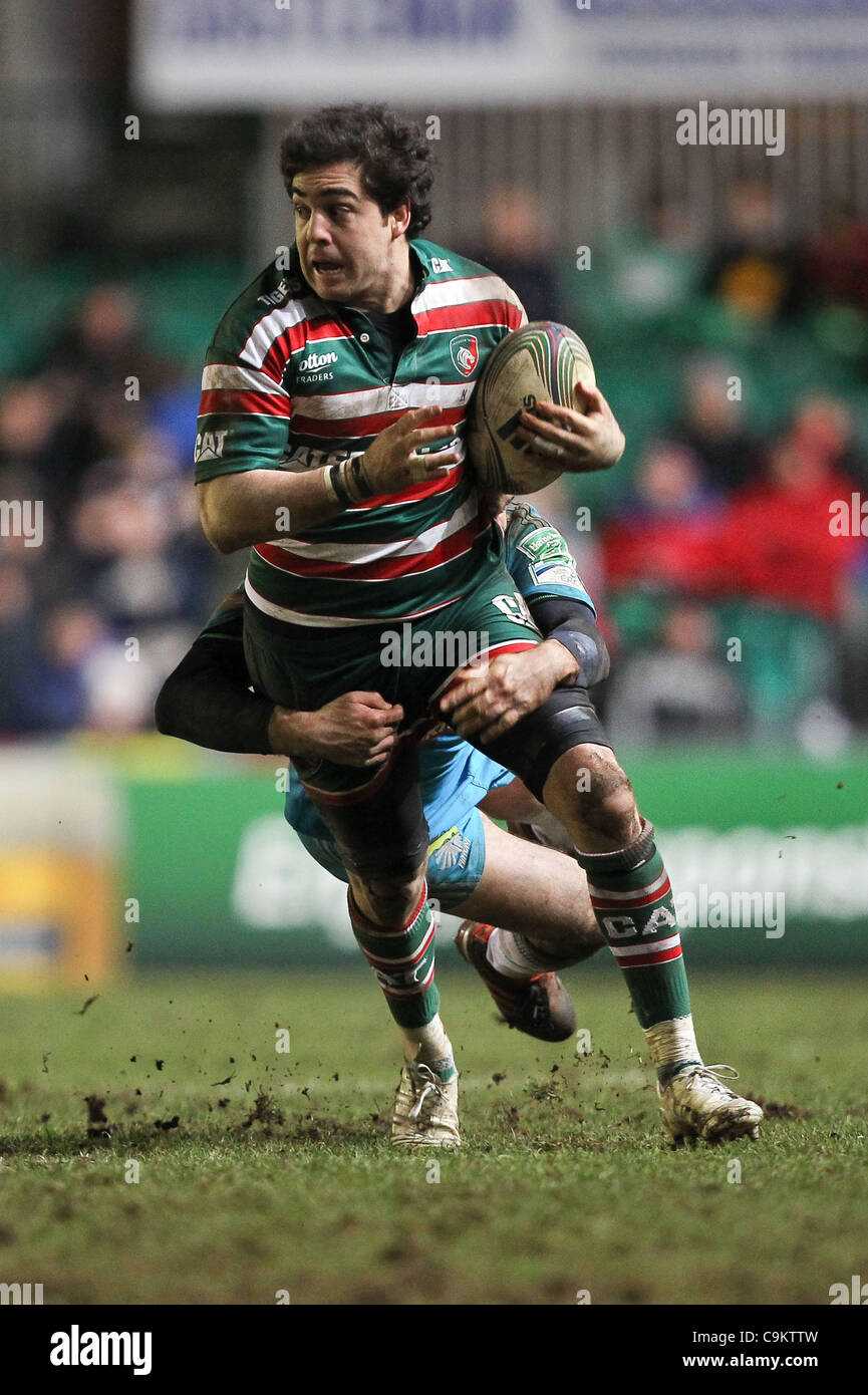 021.01.2012. Welford Road, Leicester, England. Horacio Agulla (Tigers ...