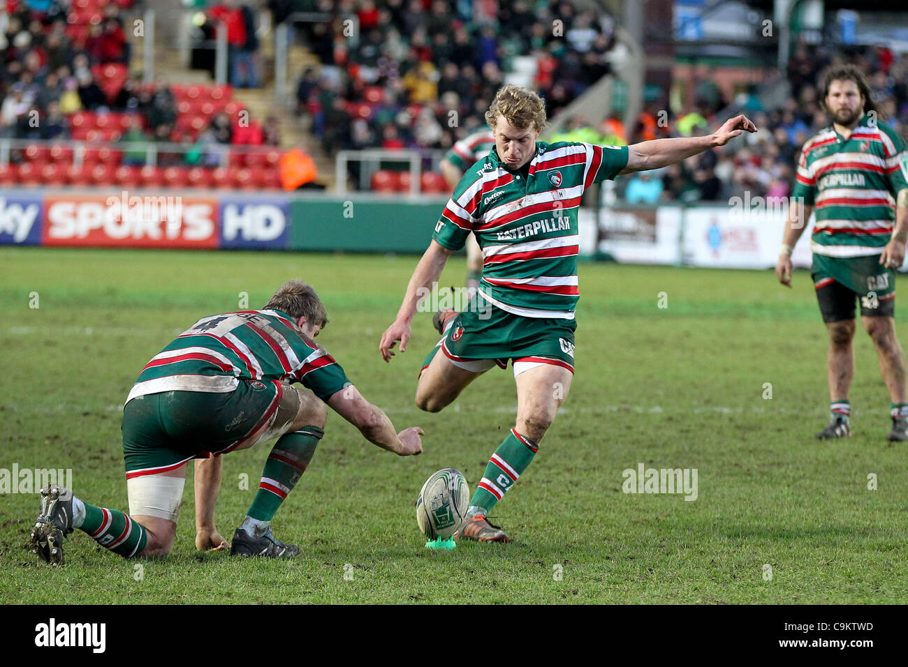 021.01.2012. Welford Road, Leicester, England. Billy Twelvetree (Tigers ...