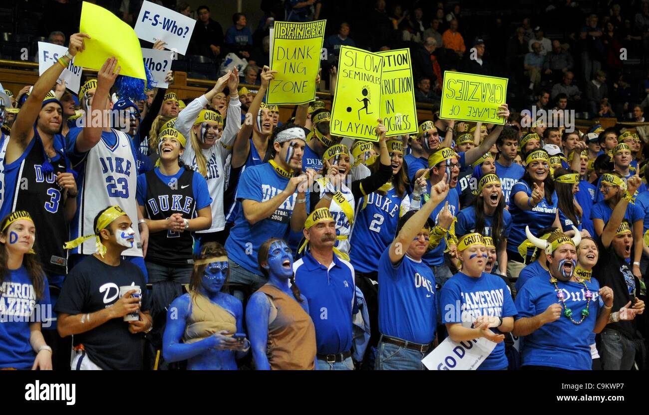 Duke blue devils basketball fans hi-res stock photography and images ...