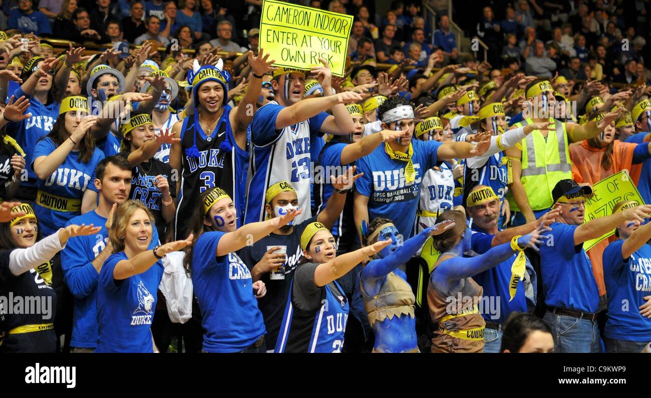 Duke blue devils basketball fans hi-res stock photography and images ...