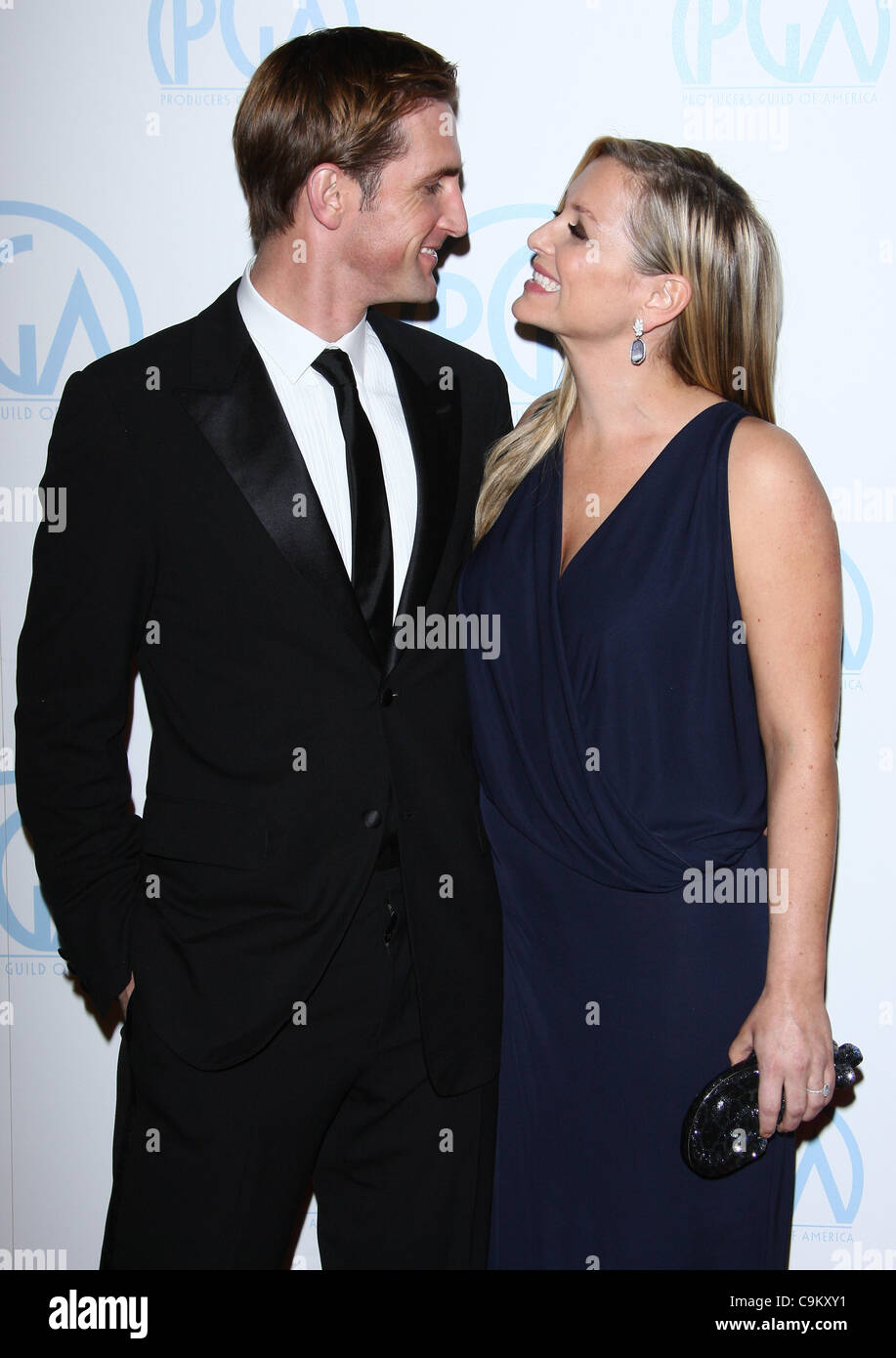 CHRISTOPHER GAVIGAN & JESSICA CAPSHAW 23RD ANNUAL PRODUCERS GUILD OF ...