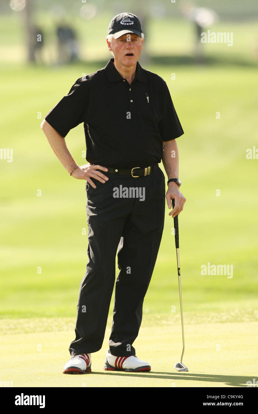 BILL CLINTON HUMANA CHALLENGE PRO AM LA QUINTA CALIFORNIA USA 21 ...