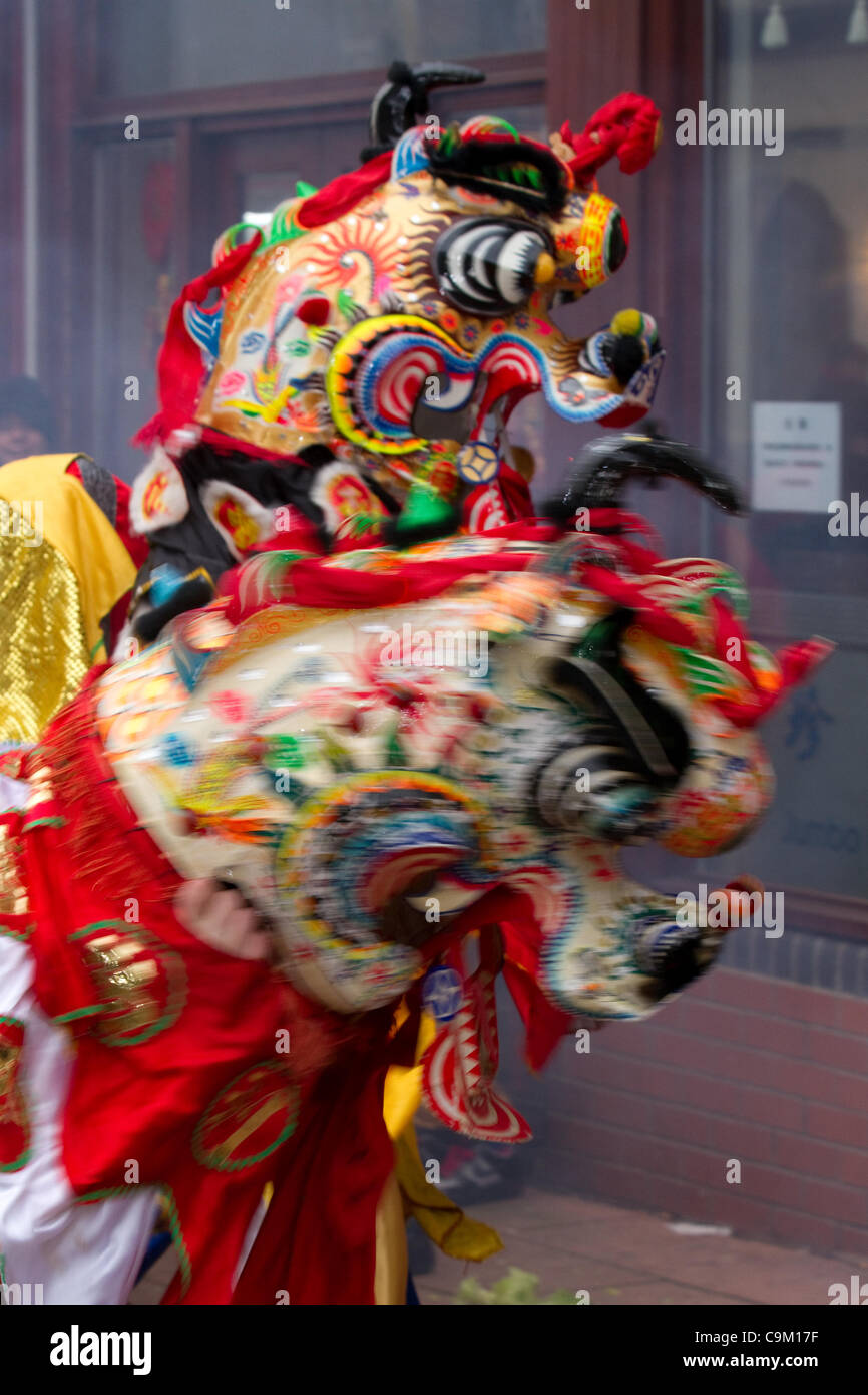 People and Performers at the Chinese Year of the Dragon Liverpool City ...