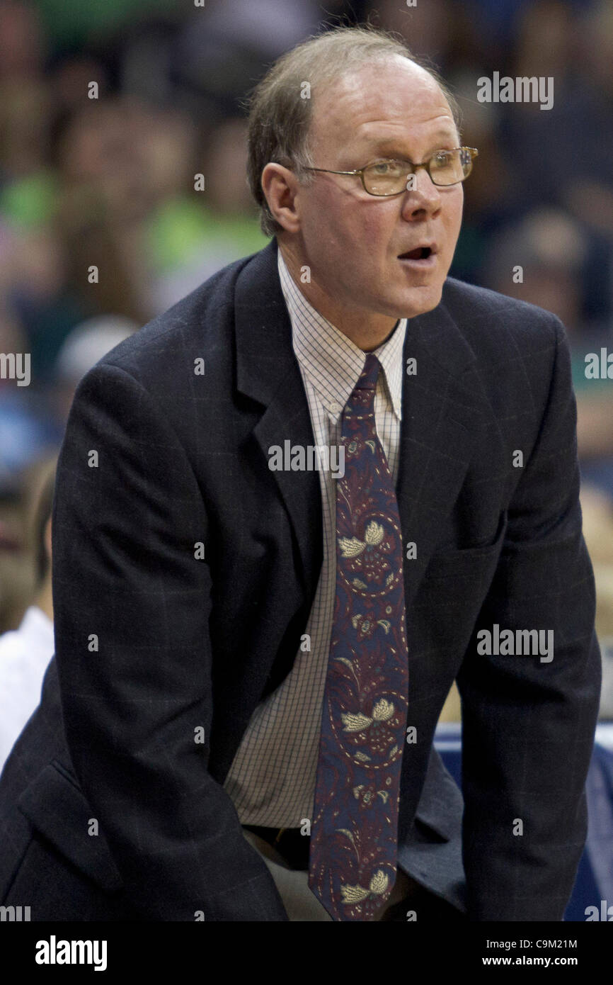 Jan. 21, 2012 - South Bend, Indiana, U.S - Villanova head coach Harry ...