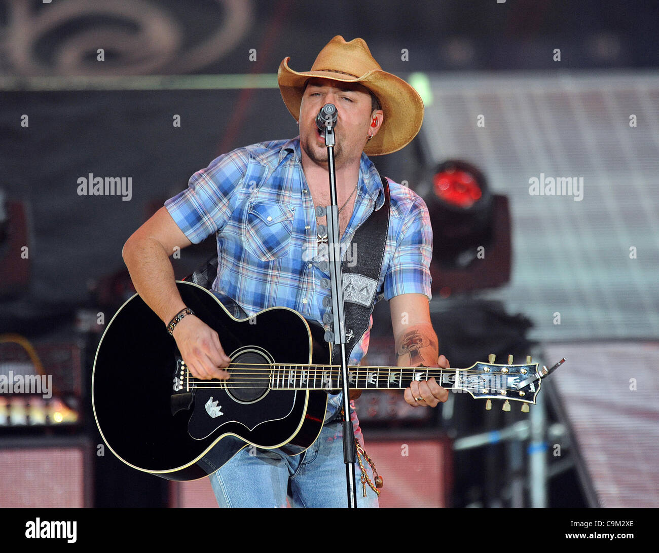 Jan 21, 2012 - Fayetteville, North Carolina; USA - Musician JASON ...
