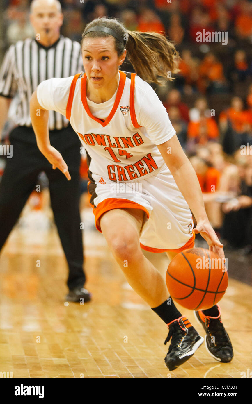 Jan. 22, 2012 - Bowling Green, Ohio, U.S - Bowling Green guard Jessica ...