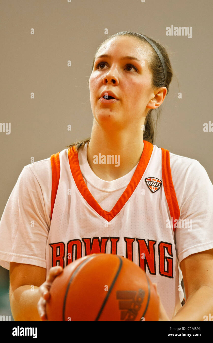 Jan. 22, 2012 - Bowling Green, Ohio, U.S - Bowling Green guard Jessica ...