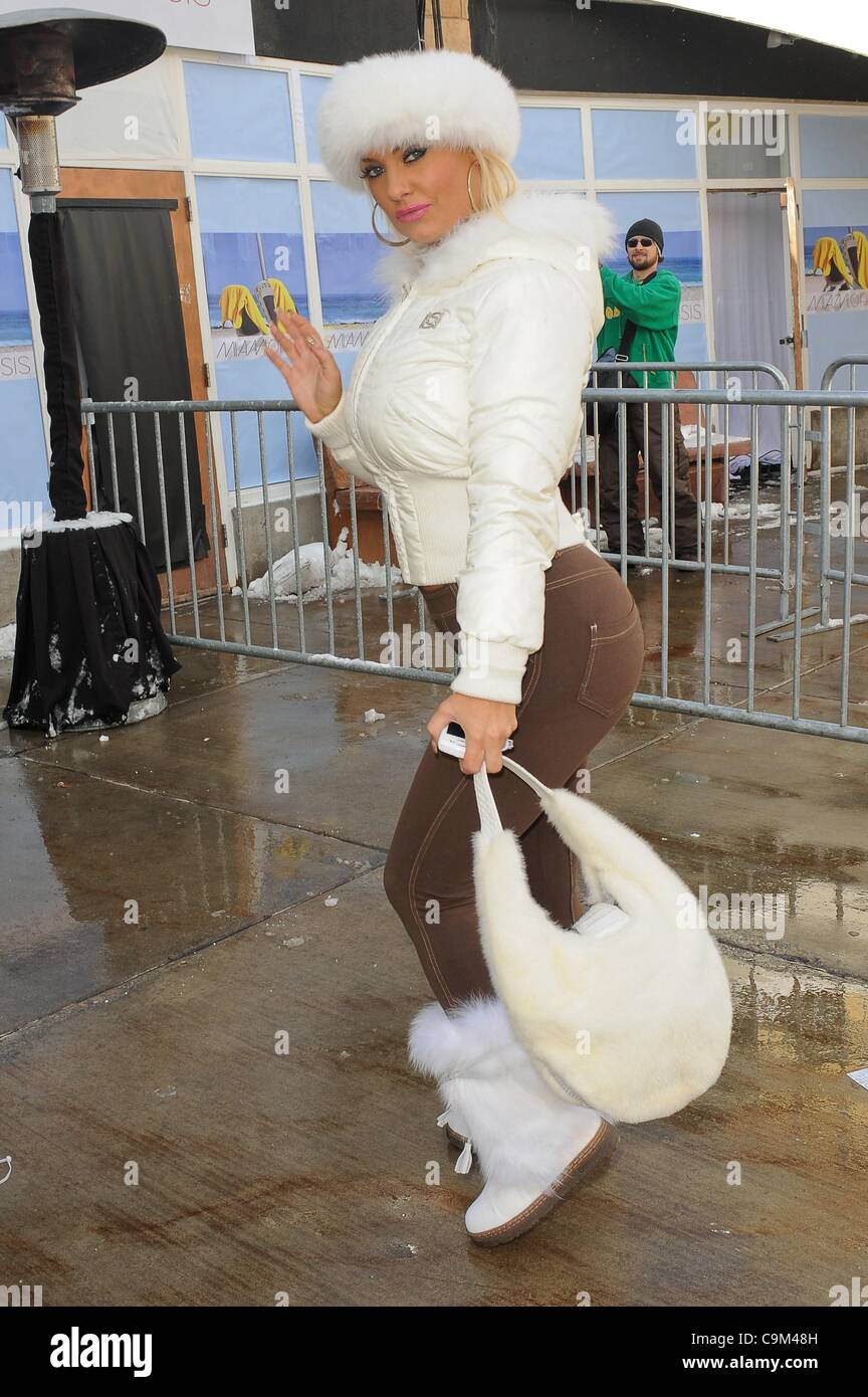 CoCo, enters the Getty portrait studio out and about for Sundance Film ...