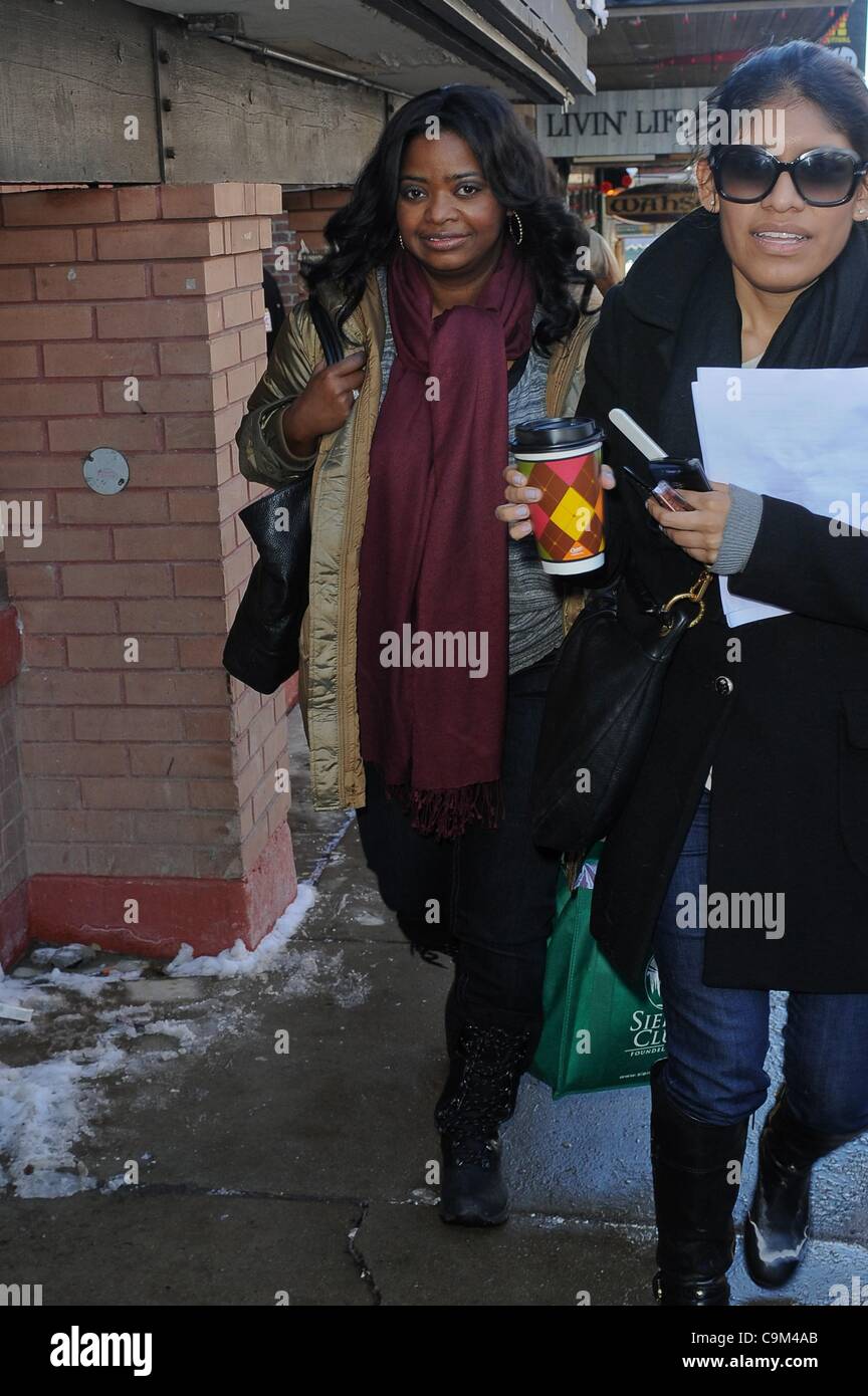 Octavia Spencer, walks on Main Street out and about for Sundance Film ...