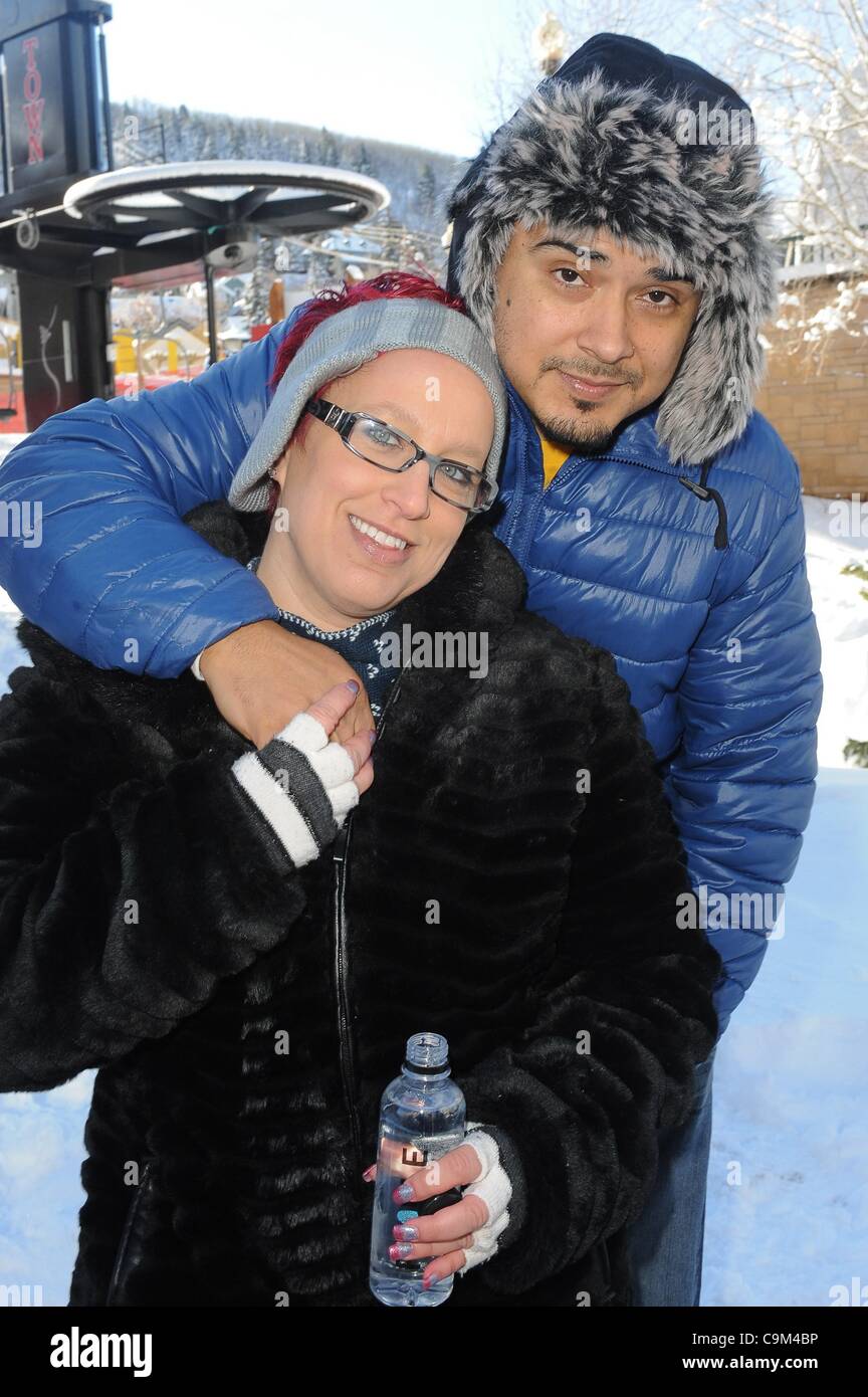 Khool-Aid Rios, Edward Rios, pose for photos on Main Street out and ...