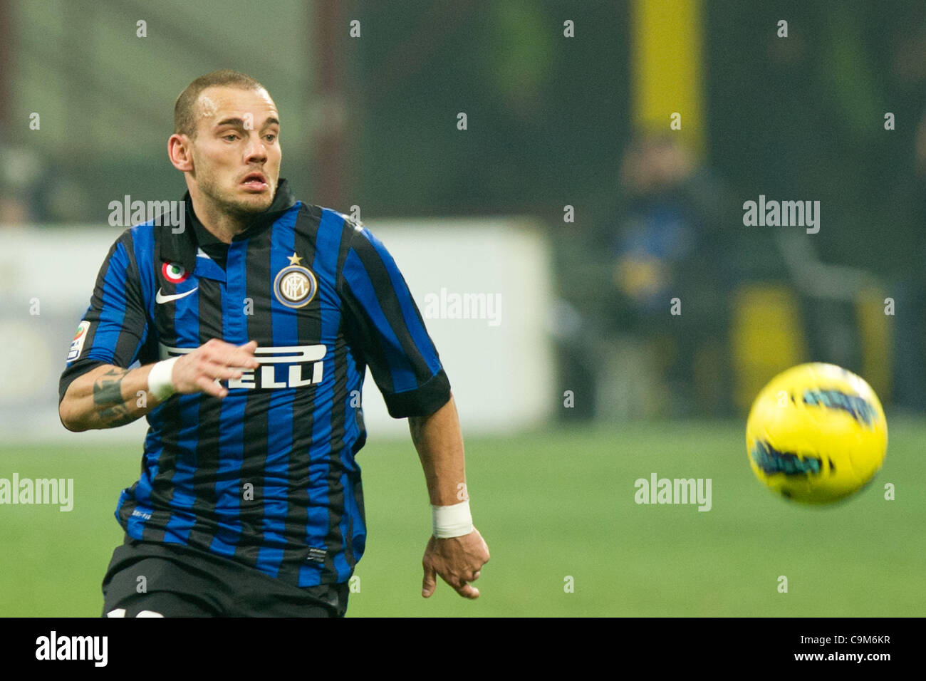 Wesley Sneijder (Inter), JANUARY 22, 2012 - Football / Soccer : Italian ...