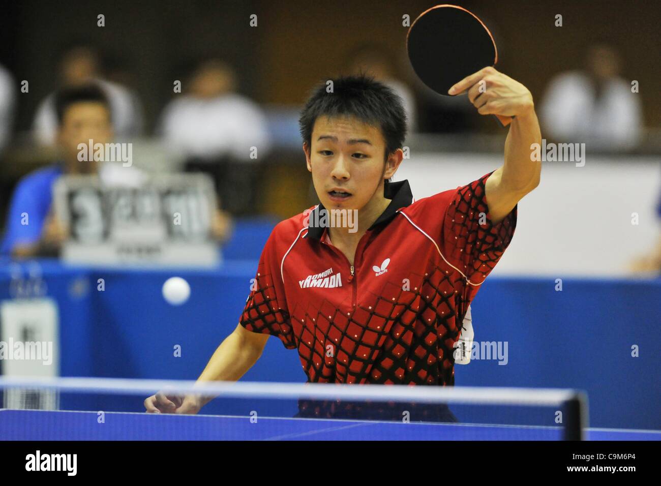 Koki Niwa (Aomori Yamada), AUGUST 14, 2011 - Table Tennis : 2011 All ...