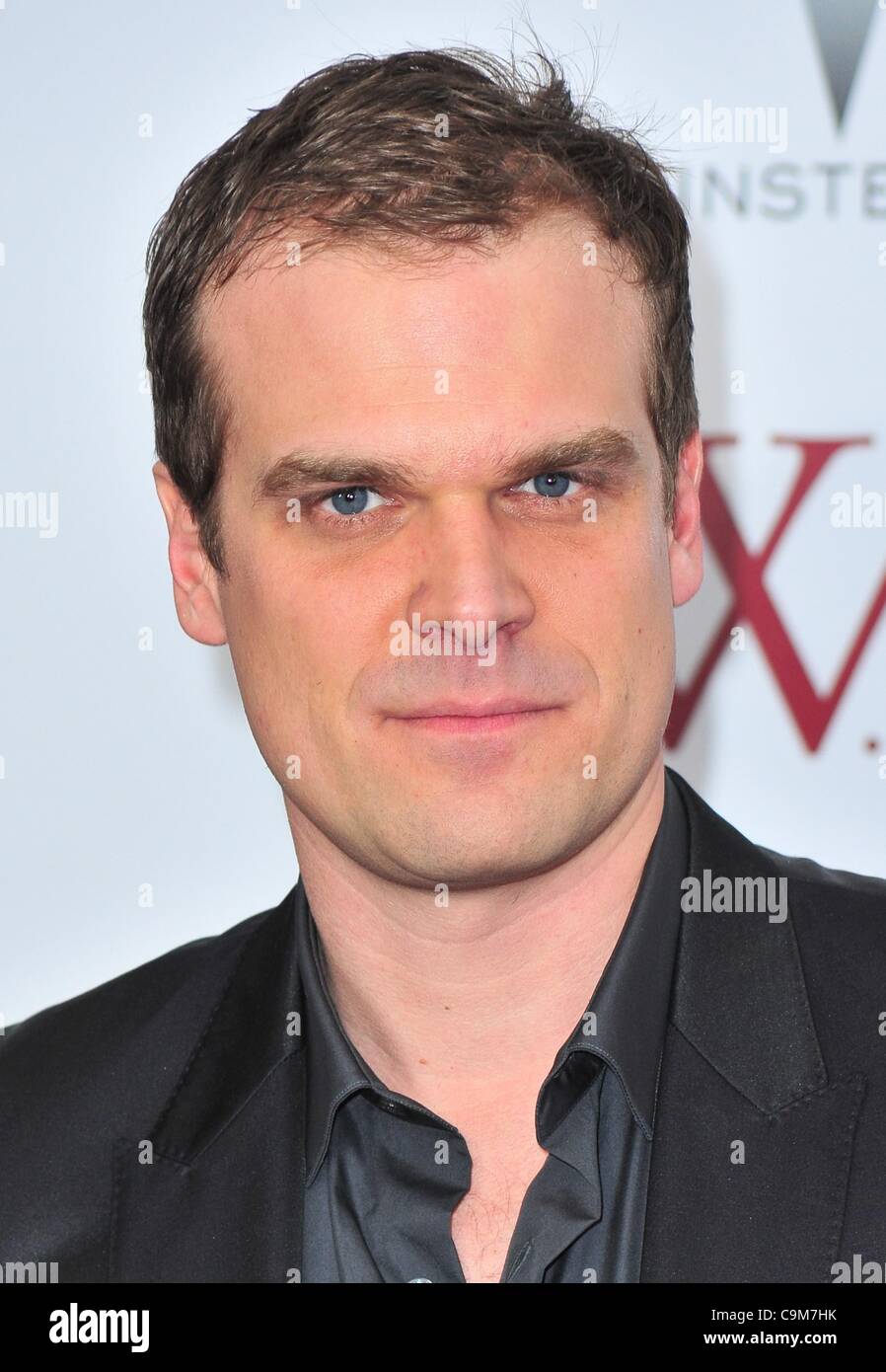 David Harbour at arrivals for W.E. Premiere Presented by Weinstein ...