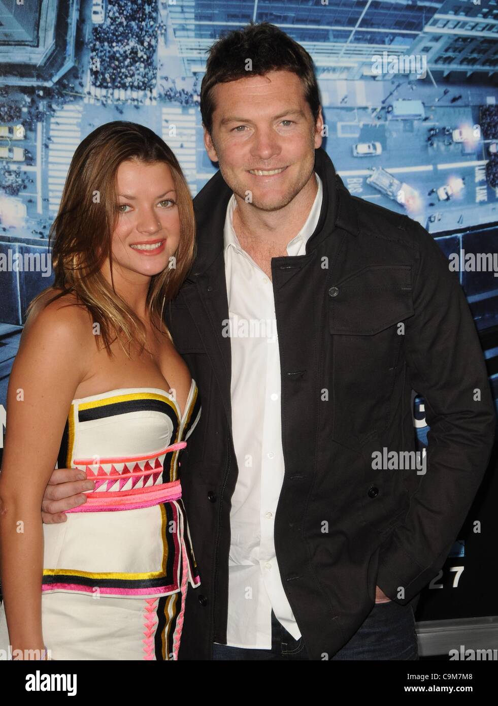 Sam Worthington at arrivals for MAN ON A LEDGE Premiere, Grauman's ...