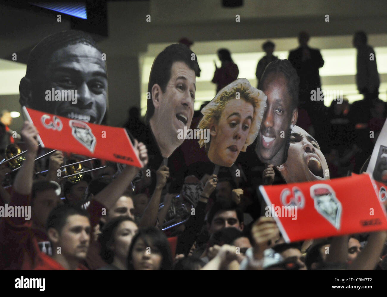 New mexico lobos fans hi-res stock photography and images - Alamy