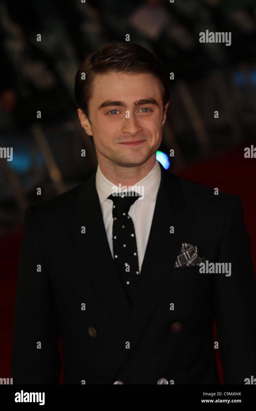 London, UK, 24/01/2012 Daniel Radcliffe attends UK premiere of Hammer ...
