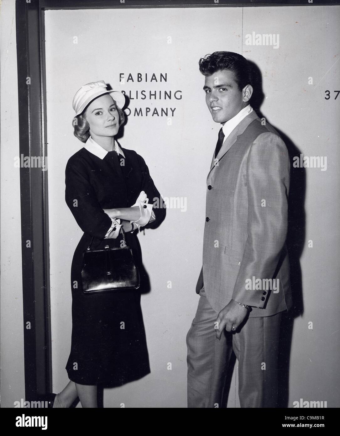 FABIAN with Hope Lange.Fabiano Anthony Forte.Supplied by Photos, inc ...