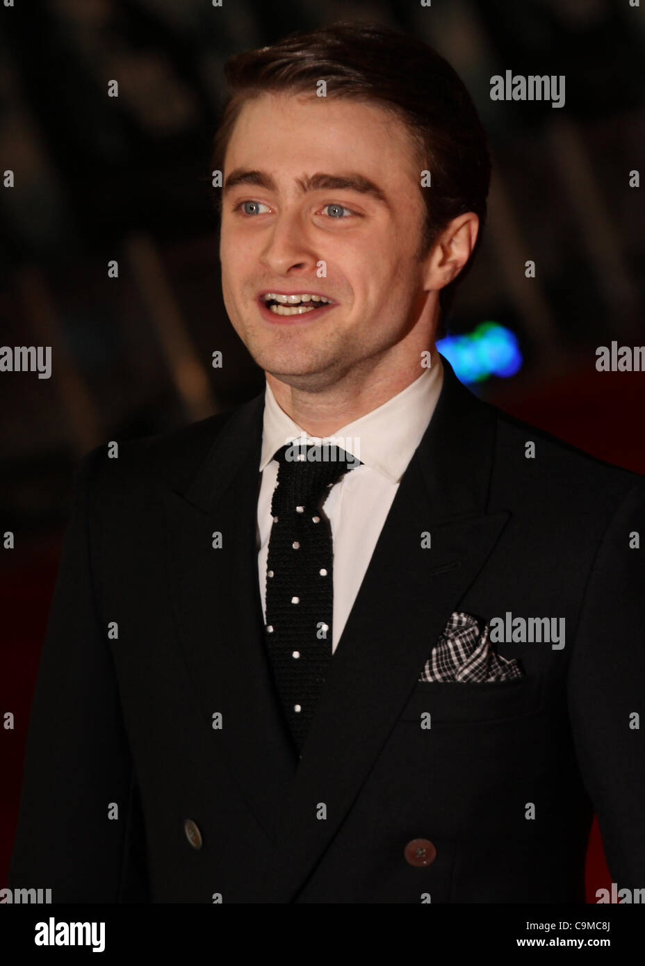 Woman in black daniel radcliffe hi-res stock photography and images - Alamy