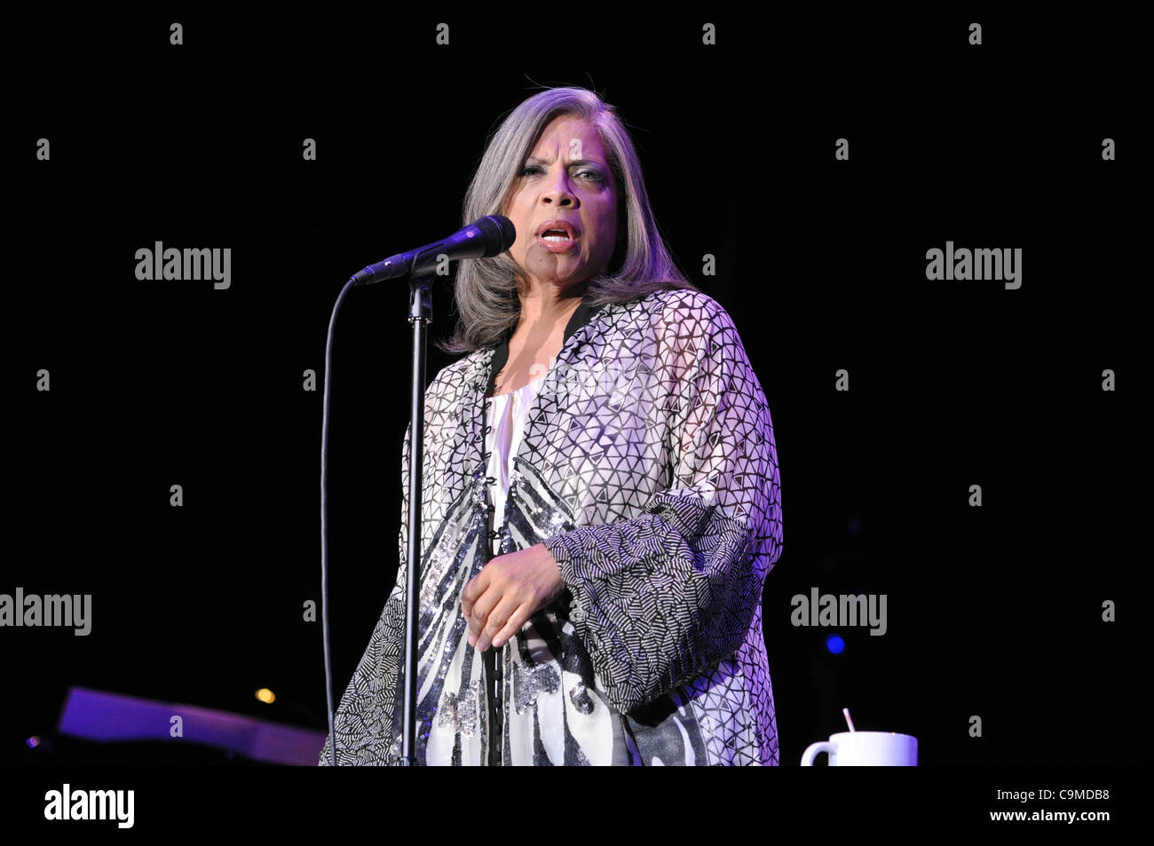 Jan 22, 2012 - Emporia, Virginia, USA Singer PATTI AUSTIN performing at ...