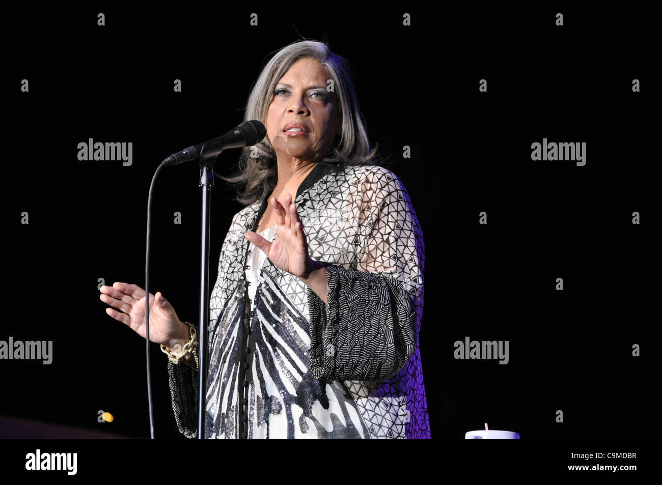 Jan 22, 2012 - Emporia, Virginia, USA Singer PATTI AUSTIN performing at ...