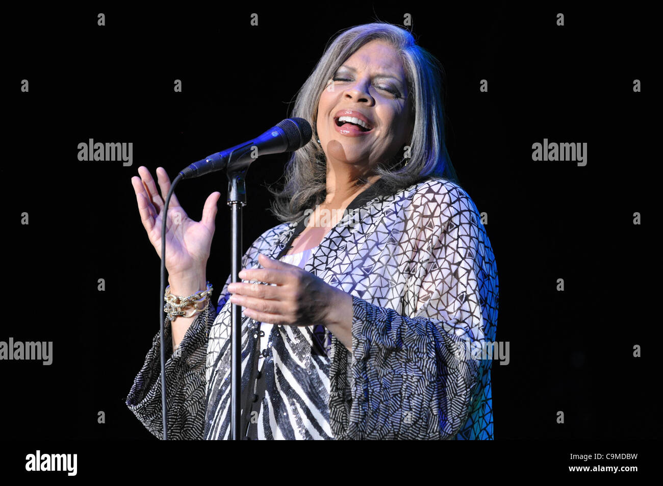 Jan 22, 2012 - Emporia, Virginia, USA Singer PATTI AUSTIN performing at ...