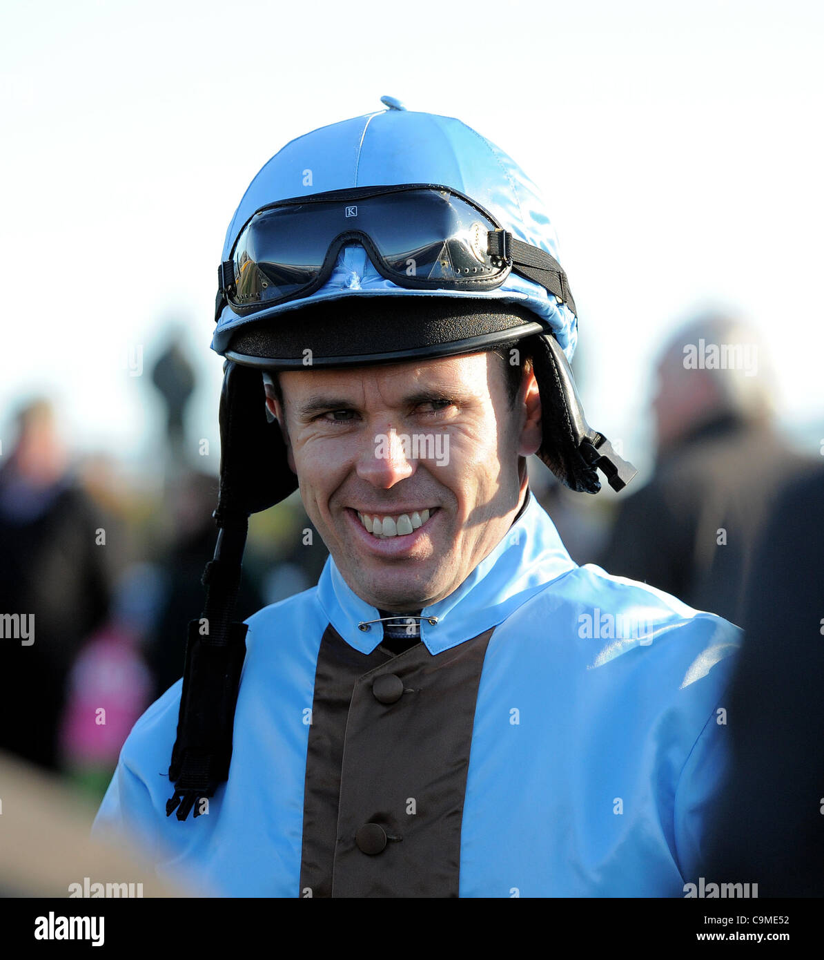 GRAHAM LEE JOCKEY WETHERBY RACECOURSE WETHERBY ENGLAND 23 January 2012 ...