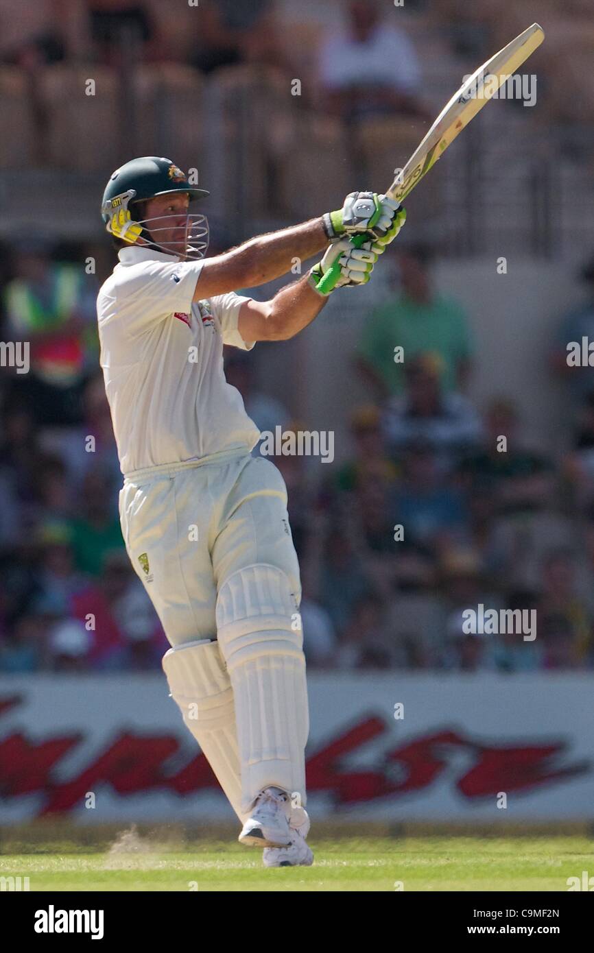 25.01.2012 Adelaide Australia, Ricky Ponting Australia in action during ...