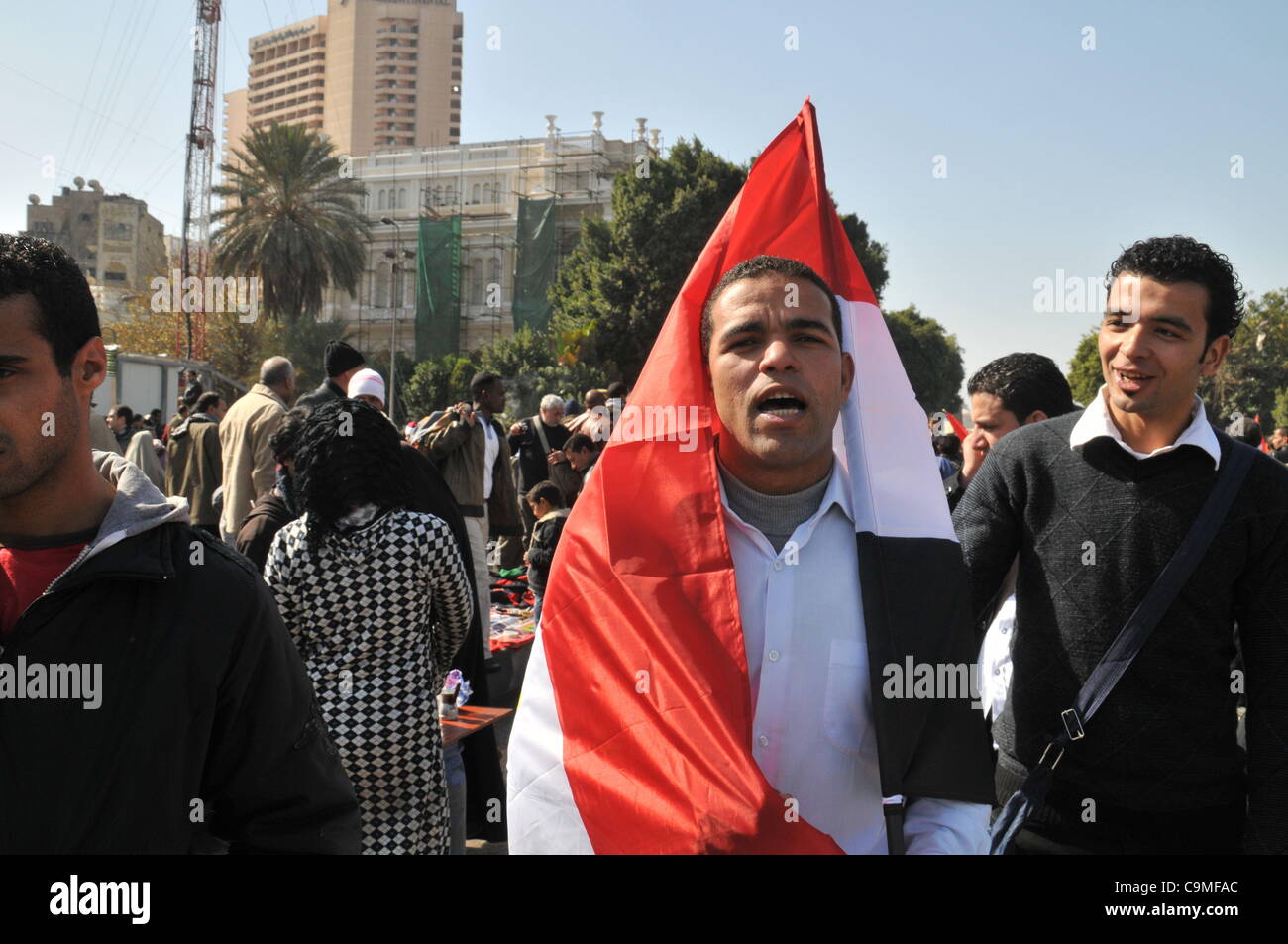 The scenes in an around Cairo's famous Tahrir (Liberation) Square on ...
