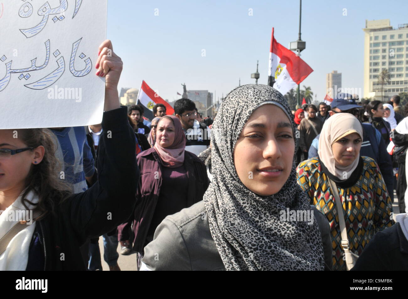 The scenes in an around Cairo's famous Tahrir (Liberation) Square on ...