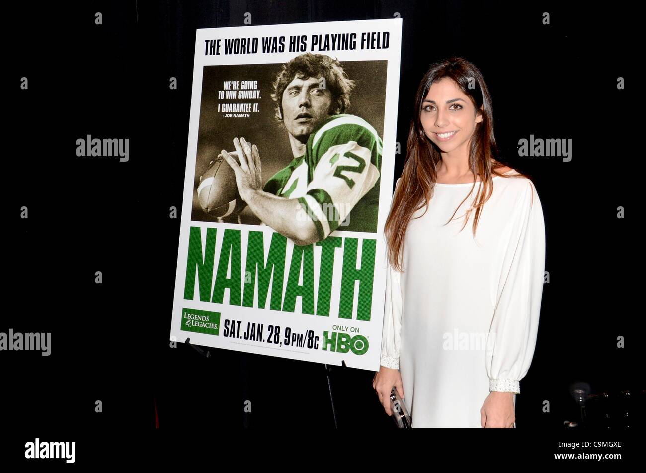 Jessica Namath at arrivals for HBO Sports and NFL Films' Premiere of ...