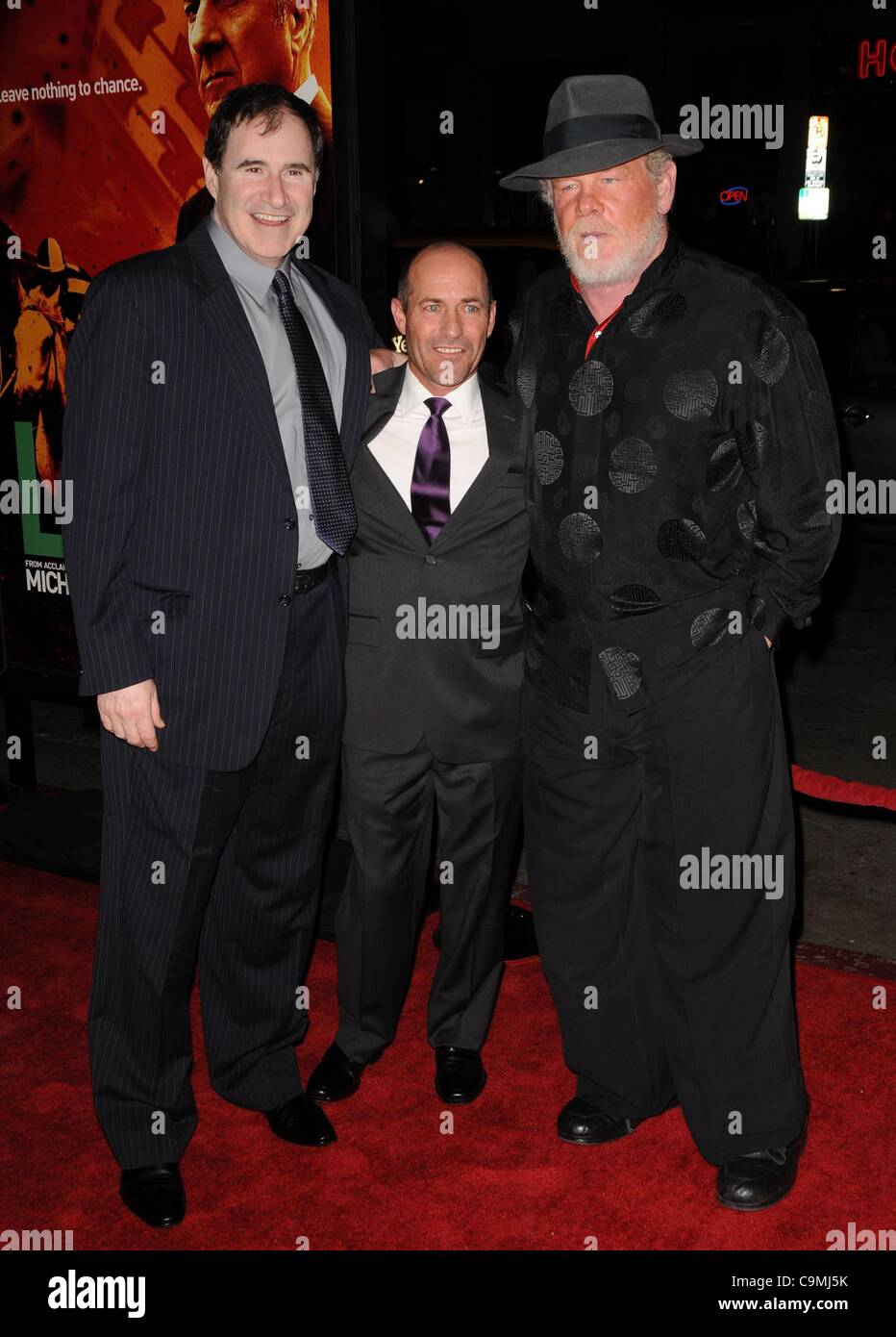 Richard Kind,Jeffrey "Woody" Copeland, Nick Nolte at arrivals for LUCK ...