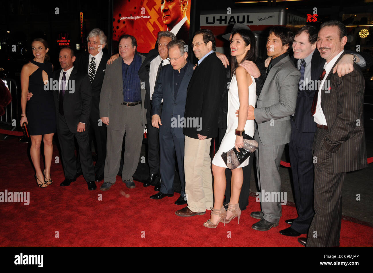 Jan. 25, 2012 - Los Angeles, California, U.S. - Cast of LUCK Attending ...