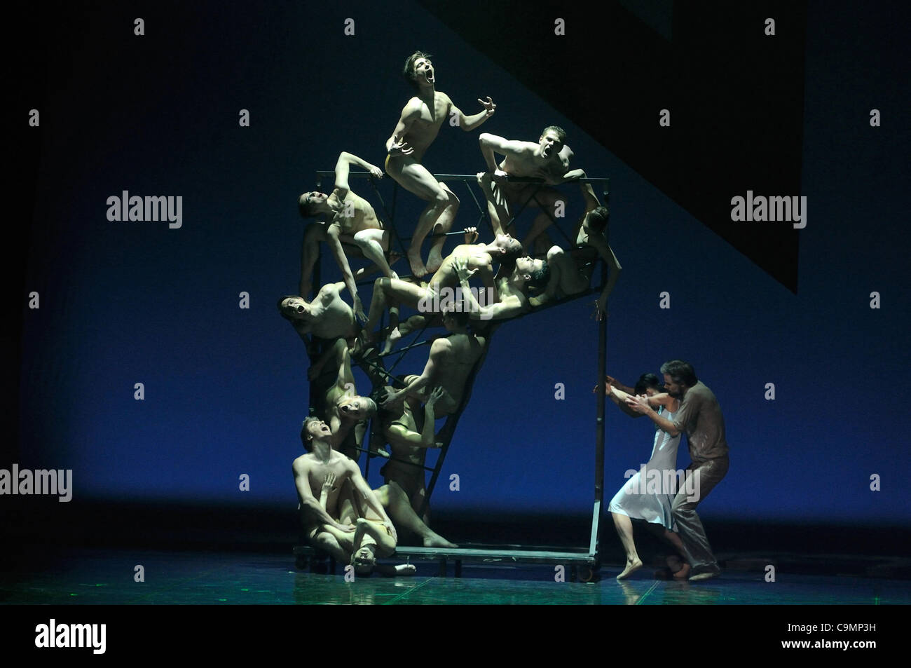 January 23,2012.St.Petersburg,Russia. Pictured: Rodin ballet performed ...