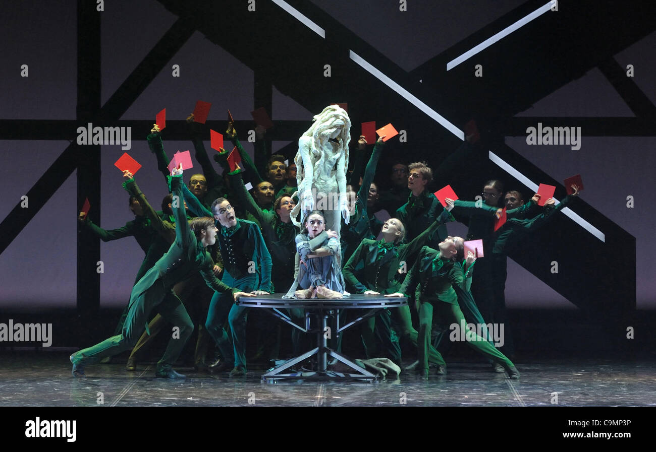 January 23,2012.St.Petersburg,Russia. Pictured: Rodin ballet performed ...