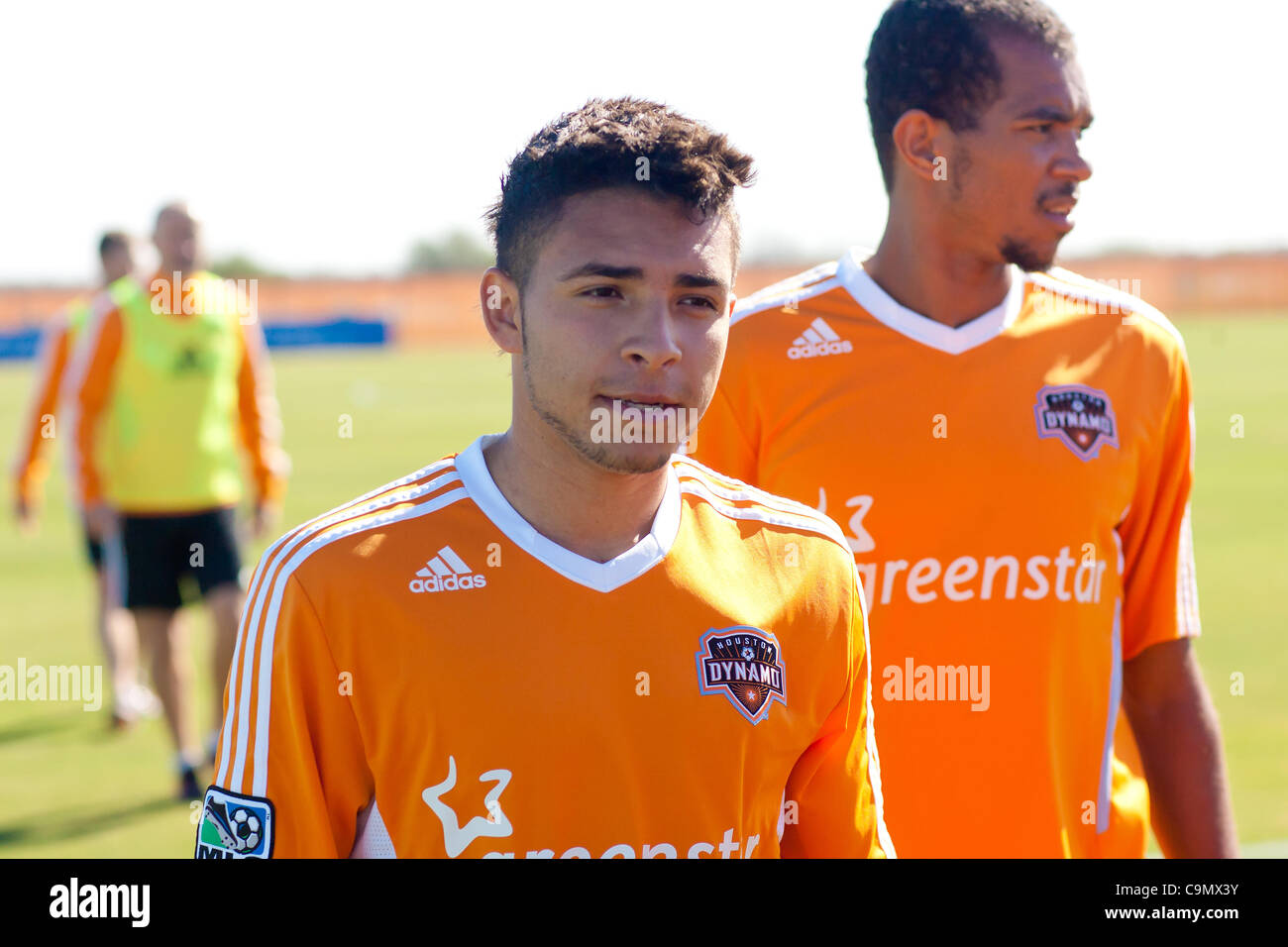 Jan. 27, 2012 - Houston, Texas, U.S - Houston Dynamo Trialist Eder ...