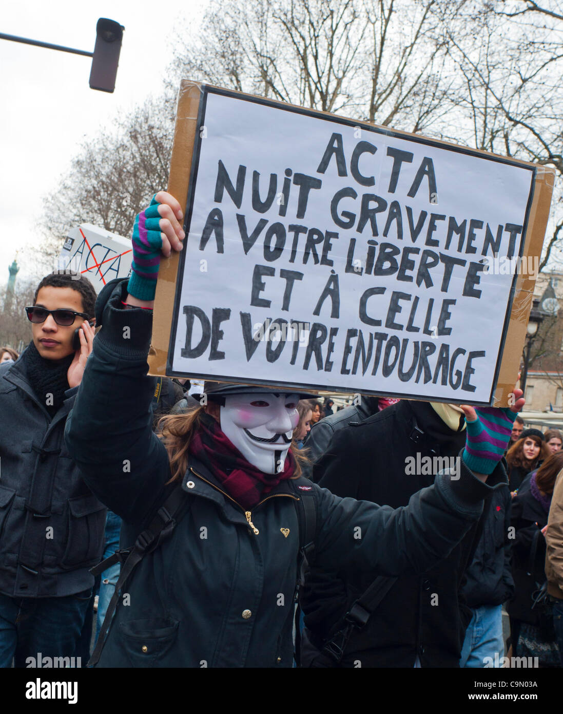 Cyber law protest hi-res stock photography and images - Alamy