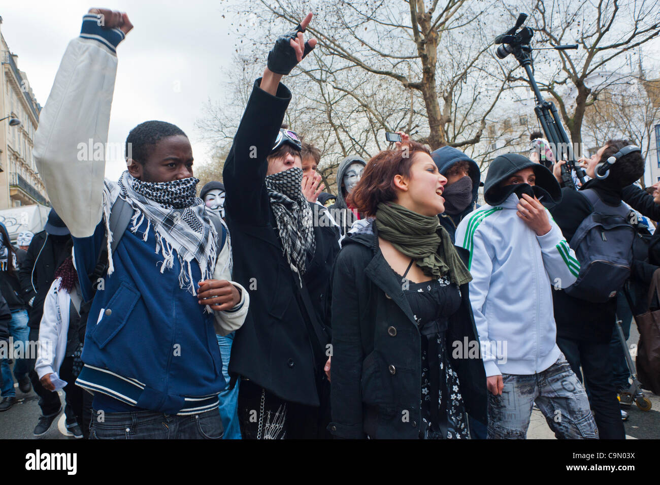 Multiracial cyberactivists hi-res stock photography and images - Alamy