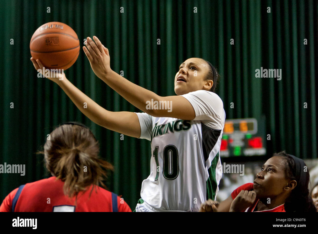 Jan. 28, 2012 - Cleveland, Ohio, U.S - Cleveland State forward Takima ...