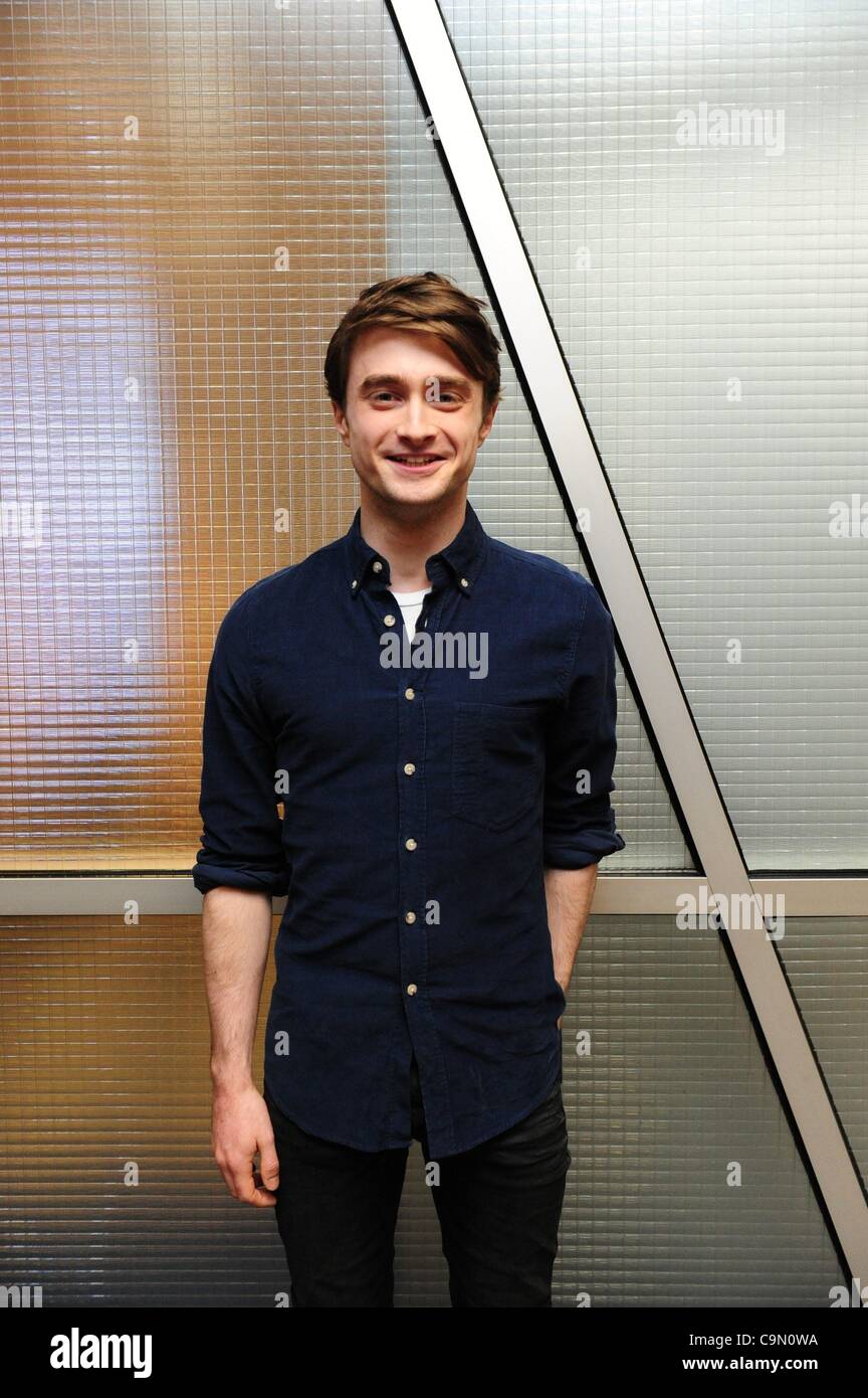 Jan. 6, 2012 - Manhattan, New York, U.S. - Actor DANIEL RADCLIFFE ...