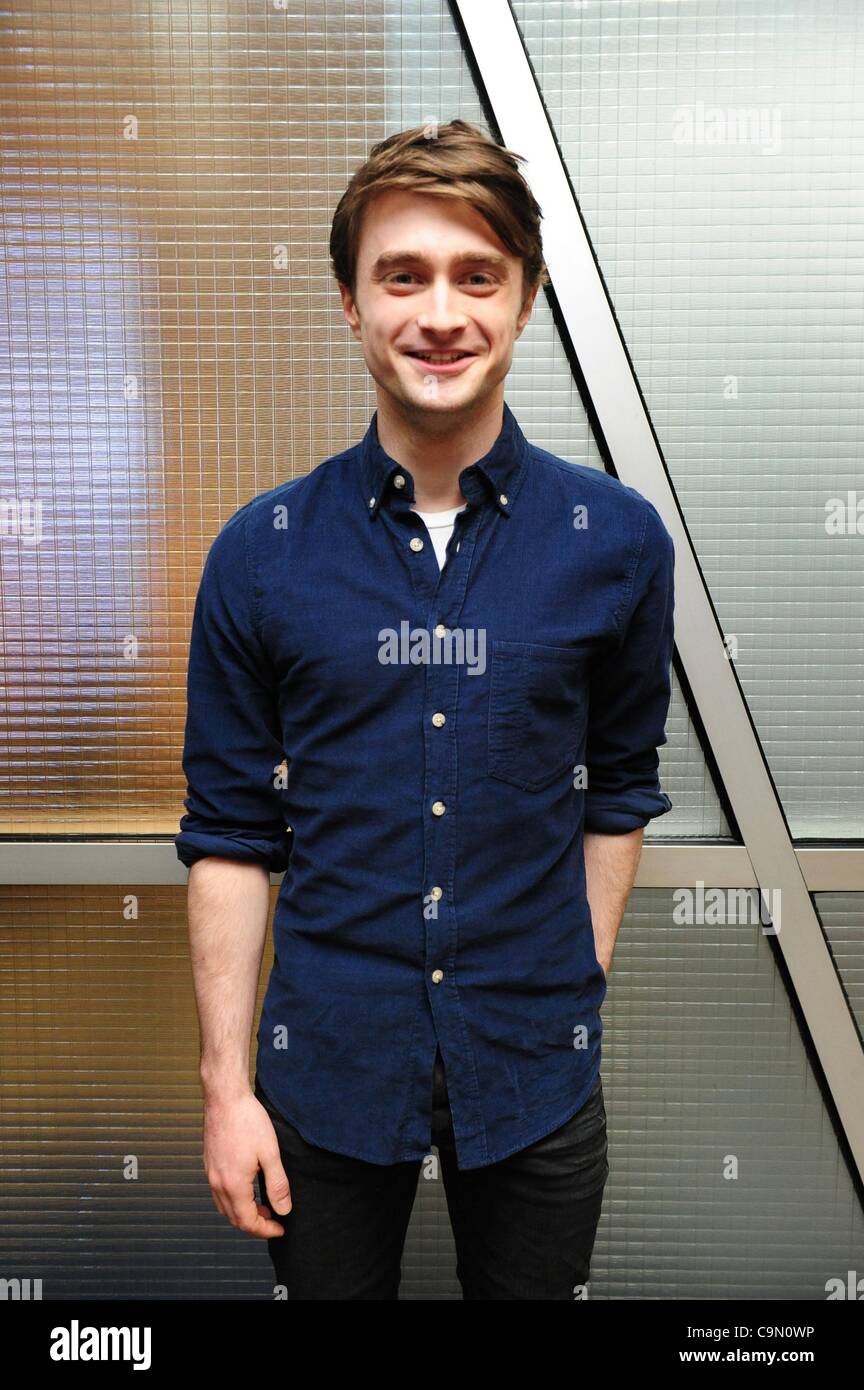 Jan. 6, 2012 - Manhattan, New York, U.S. - Actor DANIEL RADCLIFFE ...