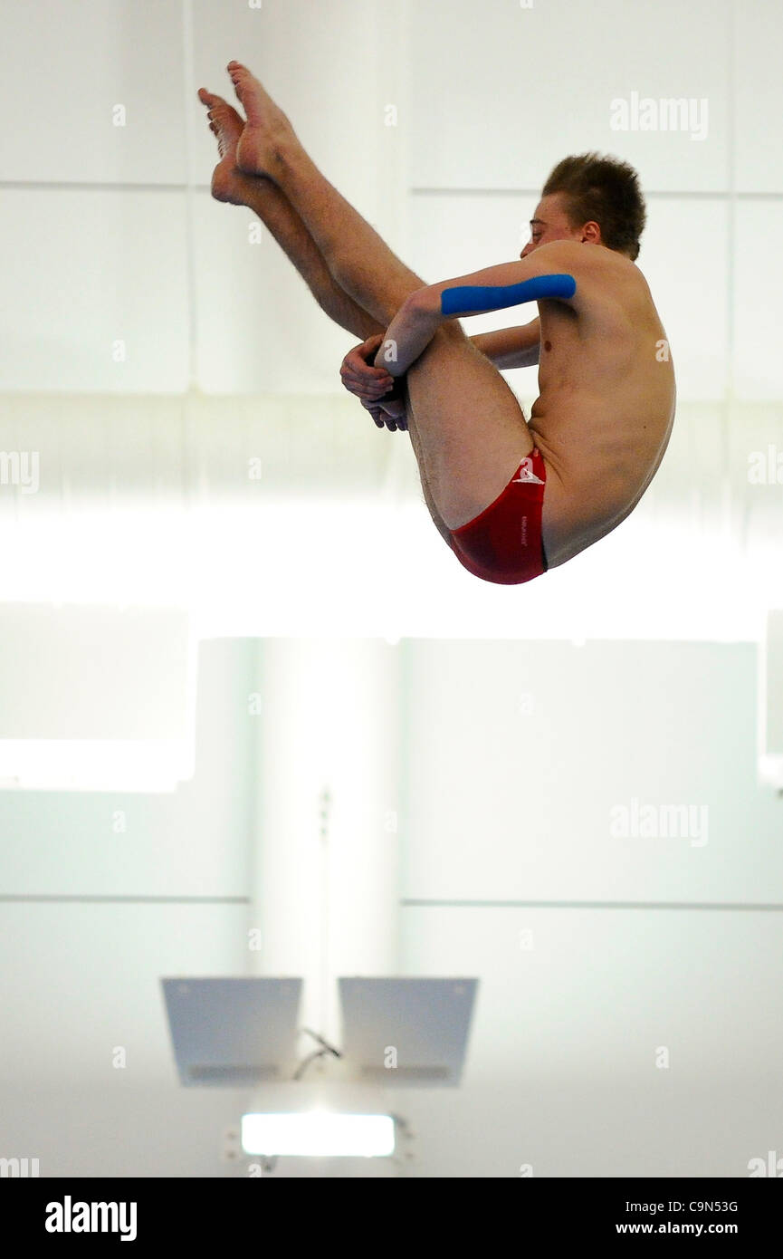 29.01.12 Southend on Sea, England. Joe Meszaros (b.1992) of City of ...
