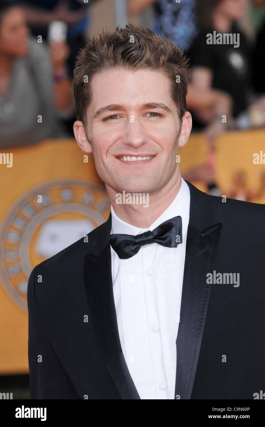 Matthew Morrison at arrivals for 18th Annual Screen Actors Guild SAG ...