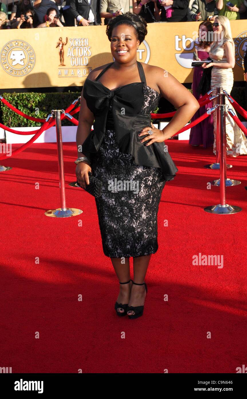 Amber Riley at arrivals for 18th Annual Screen Actors Guild SAG Awards ...
