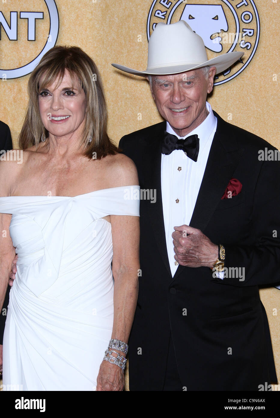 LINDA GRAY & LARRY HAGMAN 18TH ANNUAL SCREEN ACTORS GUILD AWARDS ...