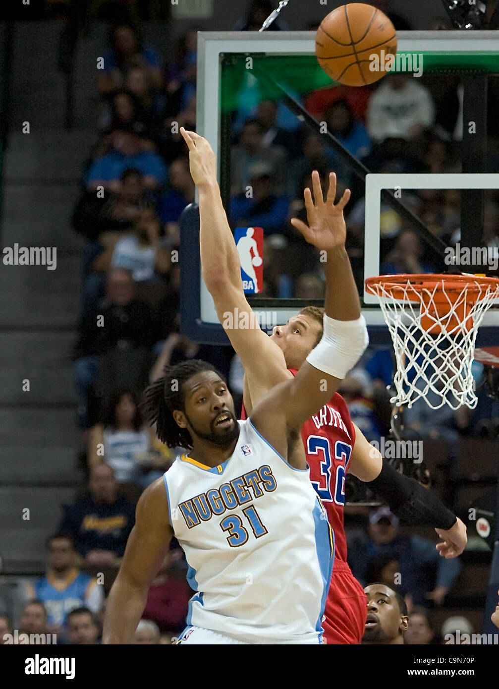 Denver nuggets center nene hi-res stock photography and images - Alamy