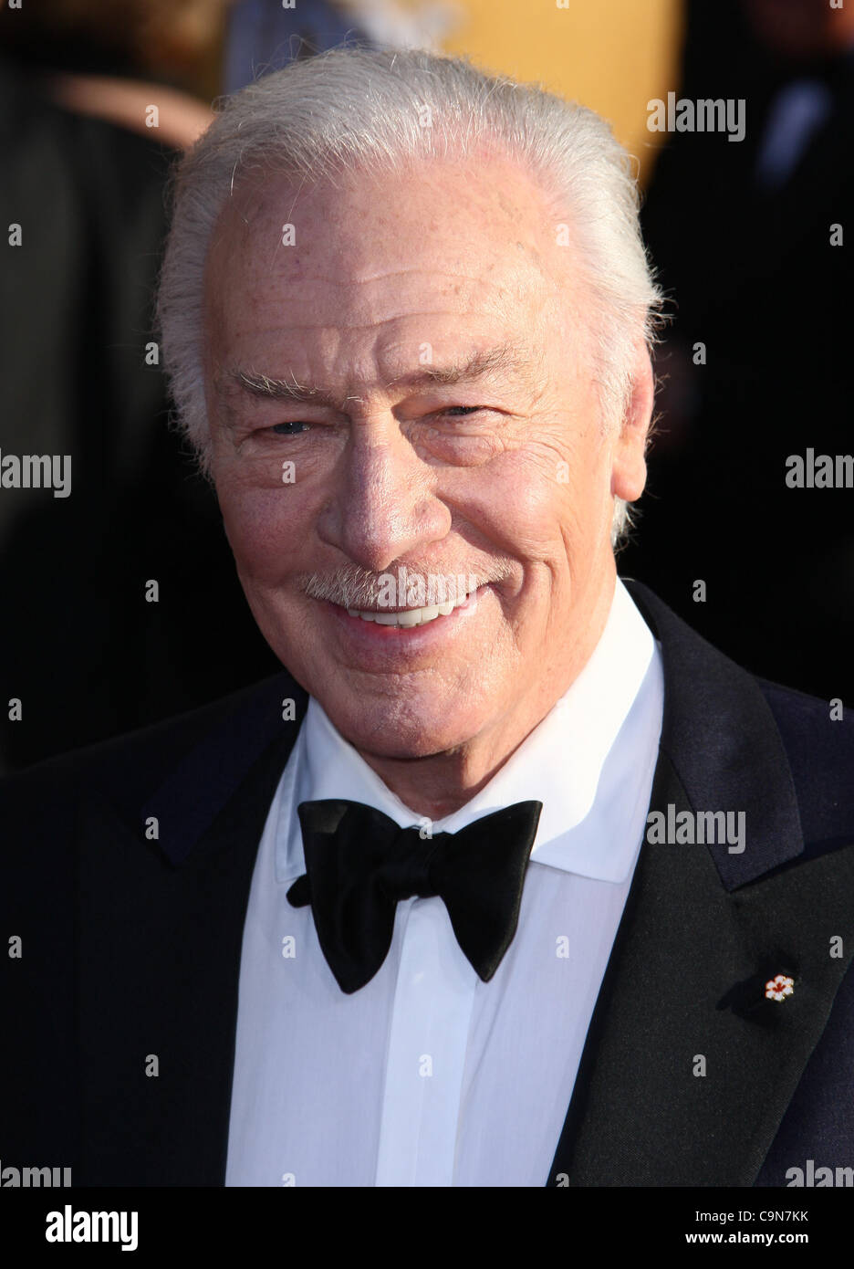 CHRISTOPHER PLUMMER 18TH ANNUAL SCREEN ACTORS GUILD AWARDS. ARRIVALS ...