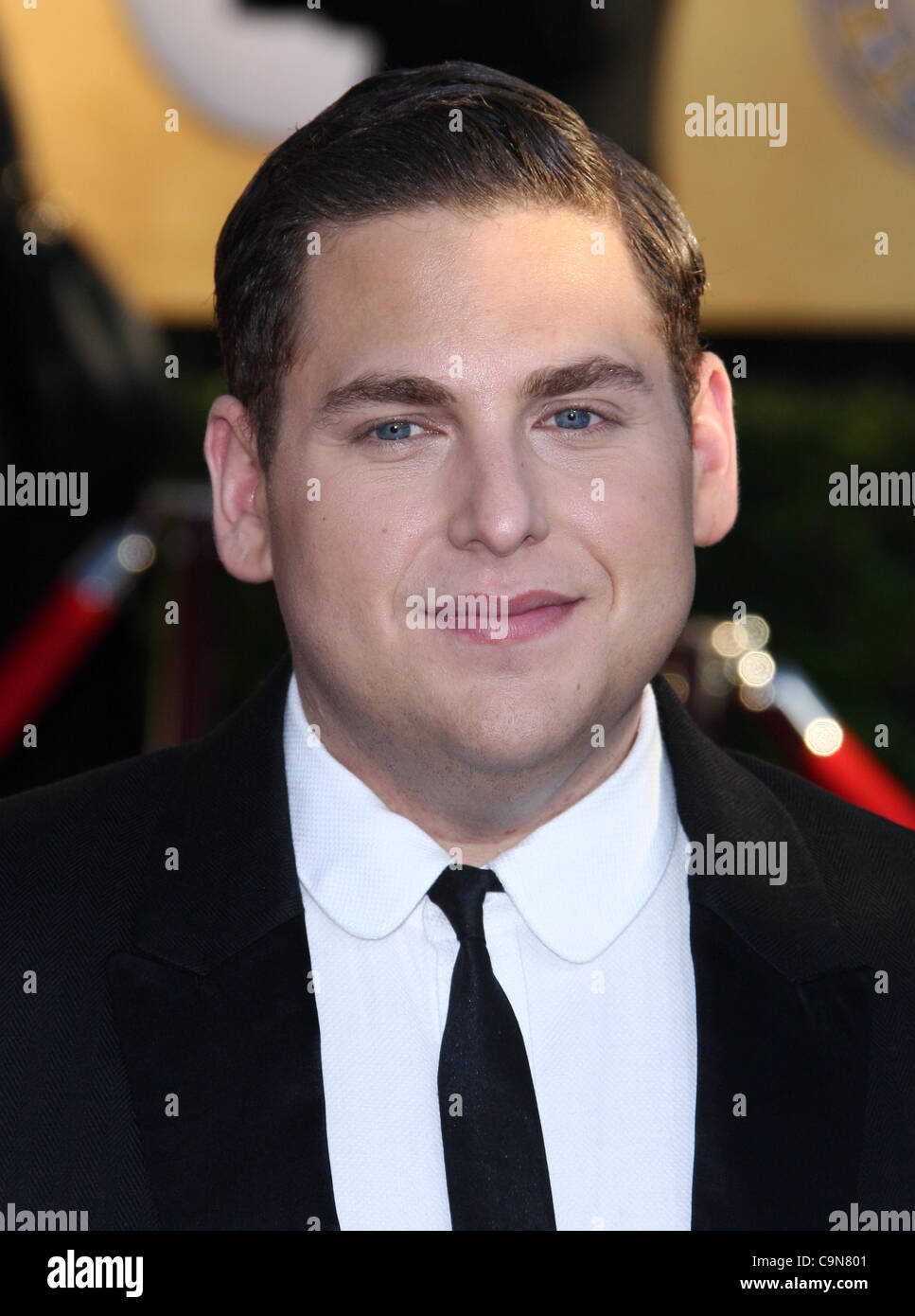 JONAH HILL 18TH ANNUAL SCREEN ACTORS GUILD AWARDS. ARRIVALS DOWNTOWN ...